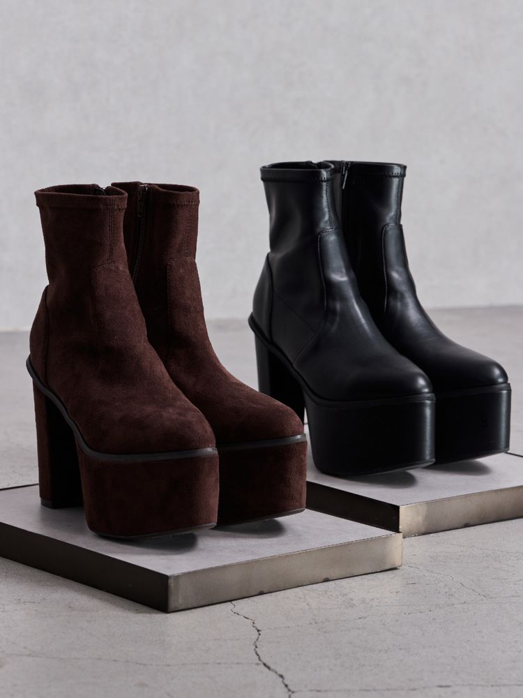 GYDA バルキーショートブーツ – CROCHU