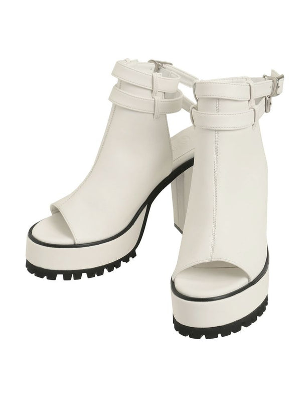 GYDA Wストラップタンクソールショートブーツ – CROCHU